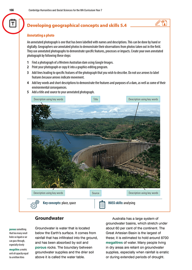 Cambridge Humanities and Social Science for the WA Curriculum