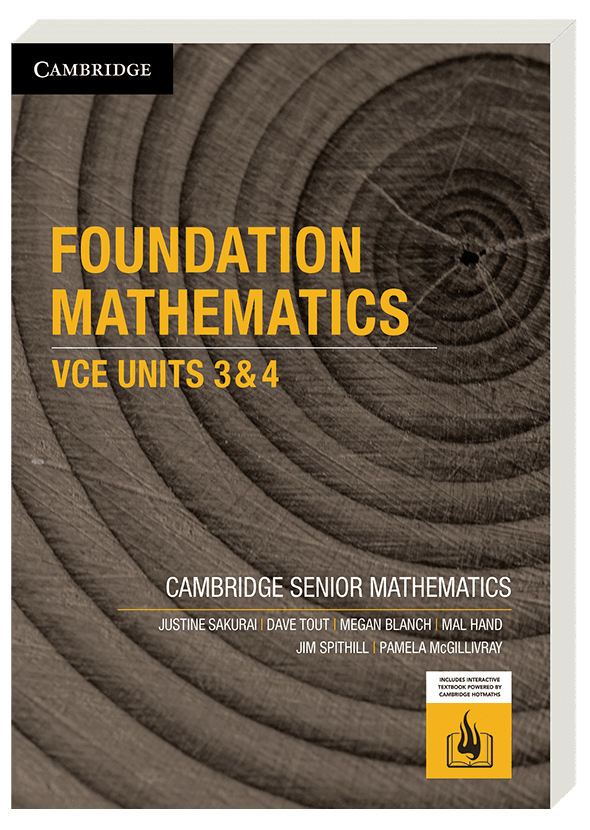 Cambridge Senior Mathematics VCE FOUNDATION