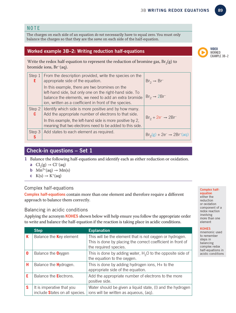Cambridge Senior Science VCE Chemistry