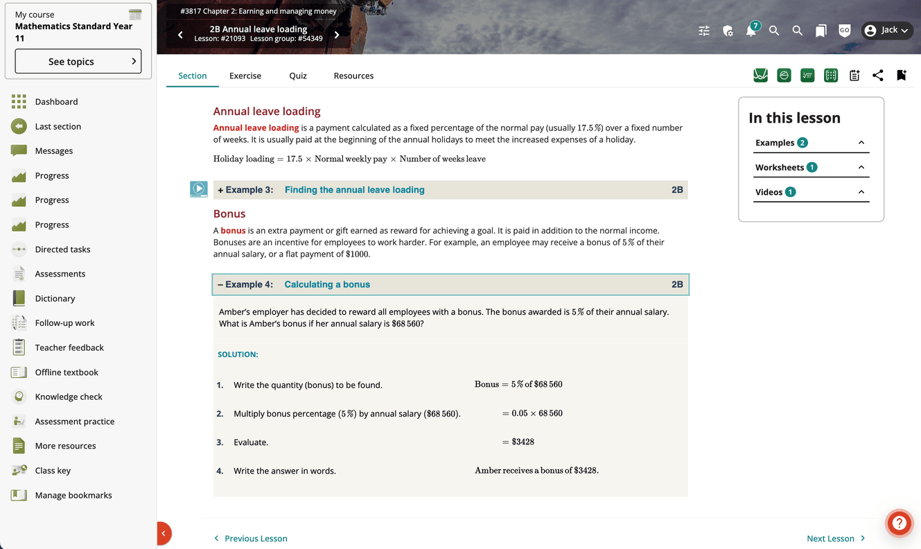 CambridgeMATHS Stage 6 Second Edition