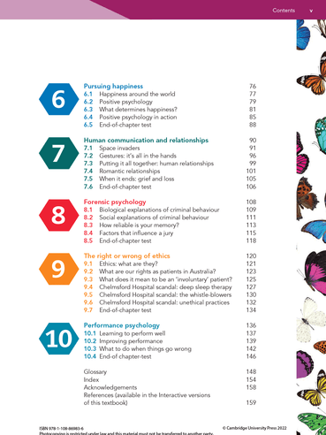 Get Psyched! Year 10 Psychology