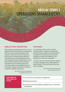 Cambridge VCE Business Management