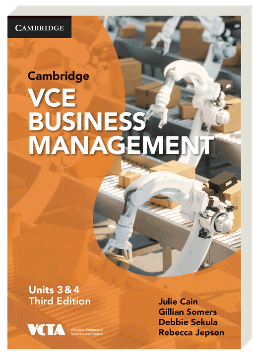Cambridge VCE Business Management Cambridge VCE Business Management