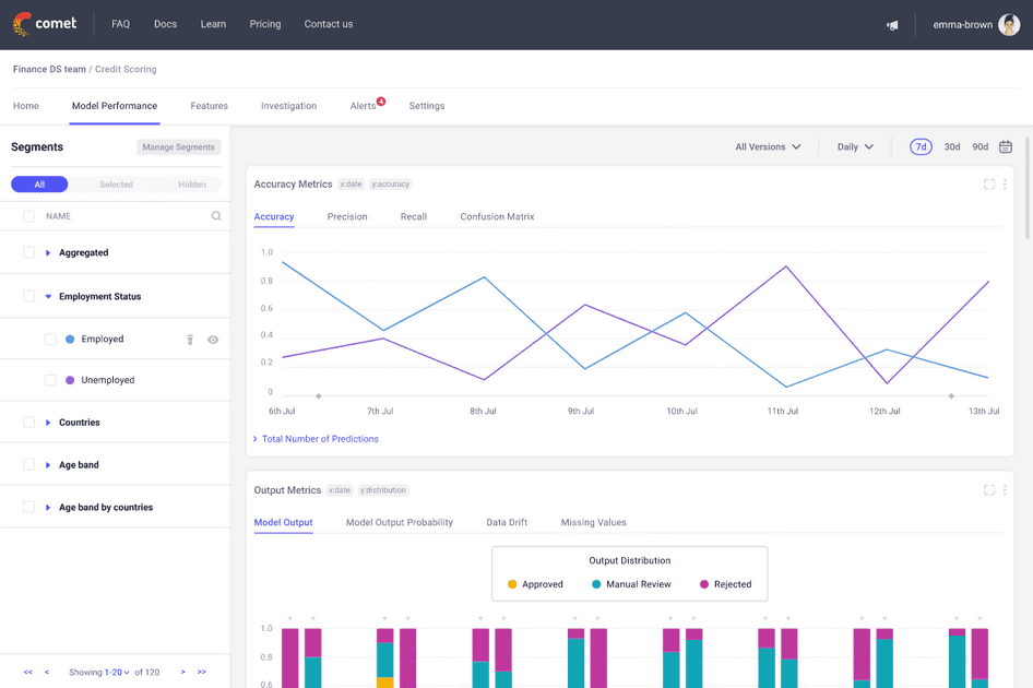Comet's Innovative ML Products