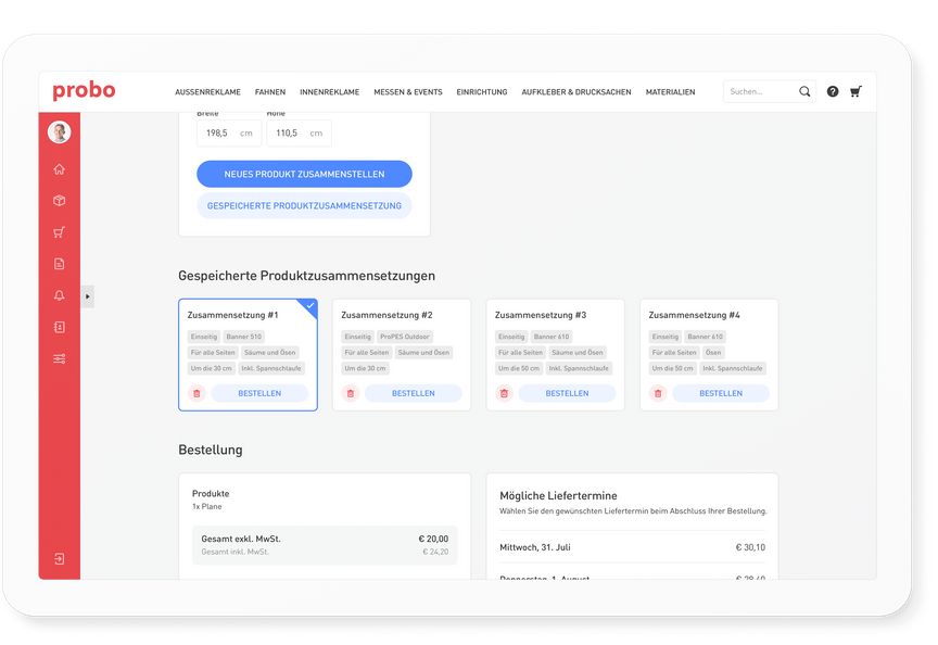 Probo.de - Neue Plattform