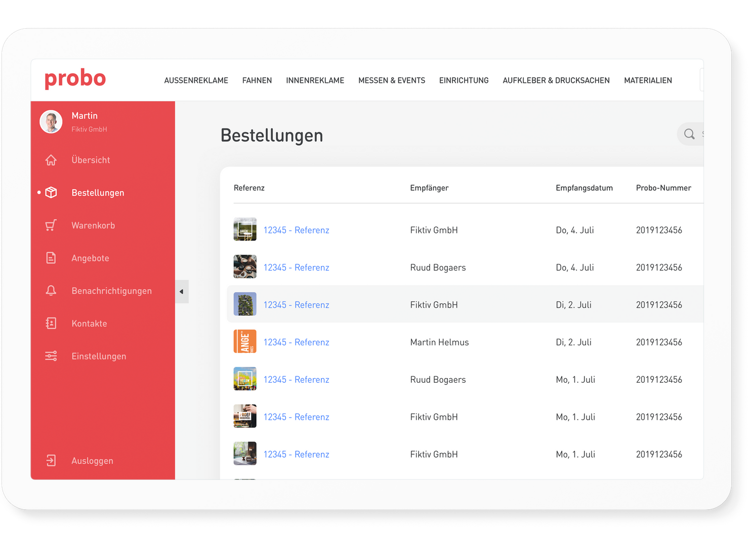 Probo.de - Neue Plattform
