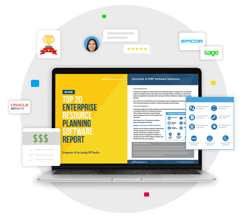 Reviews and Rankings of Top 20 ERP Software in 2024 - Free Download
