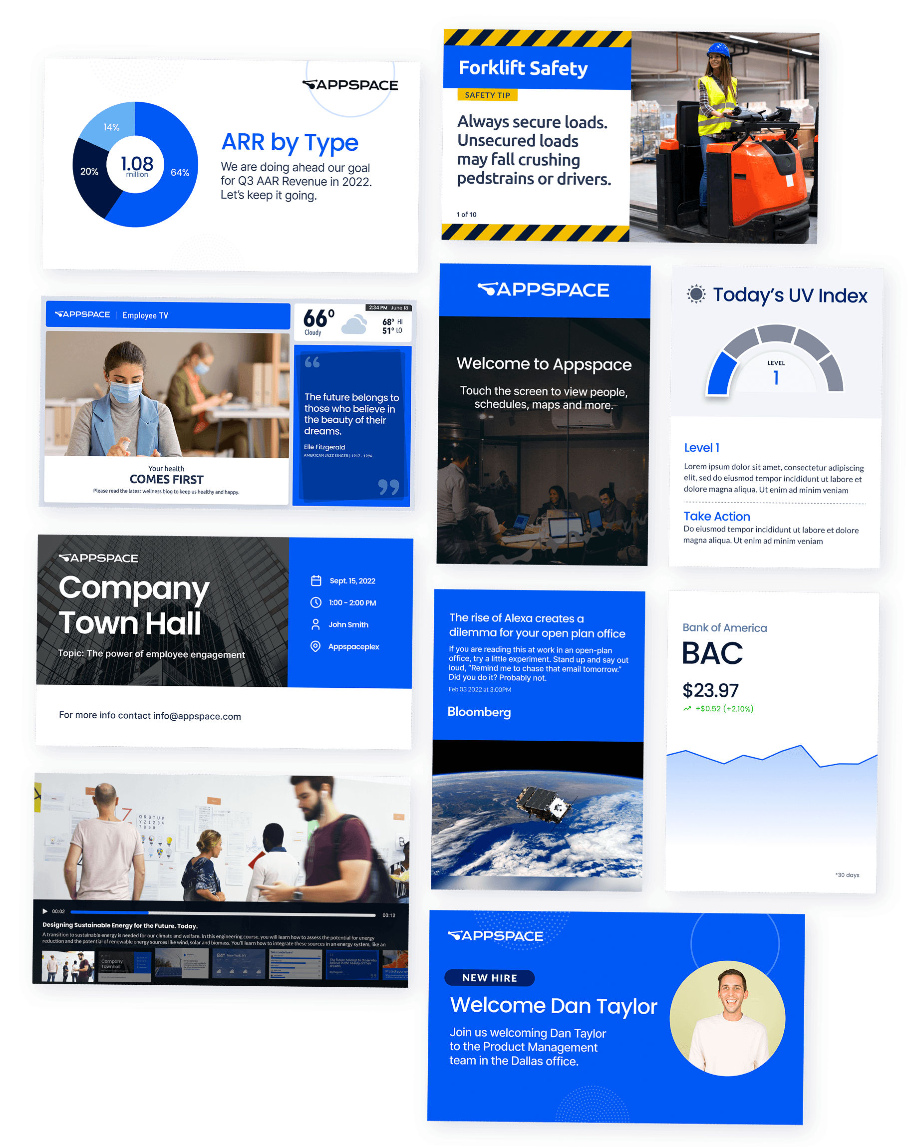 Appspace Digital Signage | Create a Better Workplace Experience
