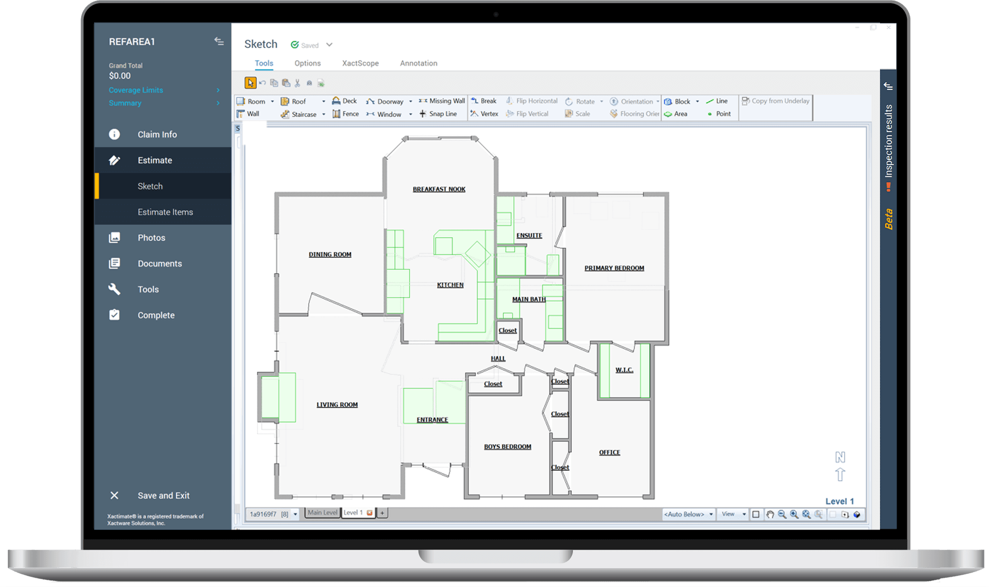 Encircle Floor Plan | See why Encircle is restorers tool of choice