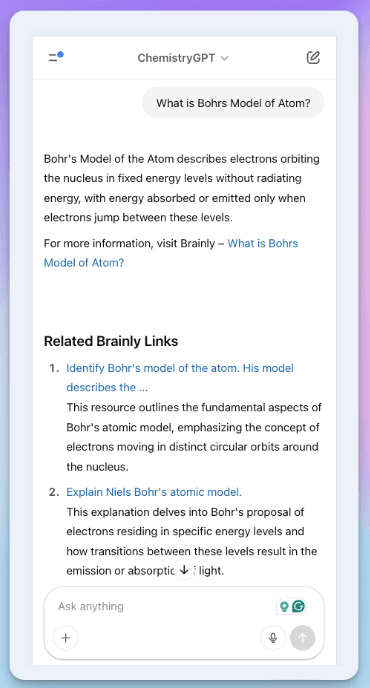 Chemistry AI Solver by Brainly | Chemistry Homework Helper