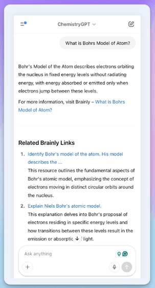 Chemistry AI Solver by Brainly | Chemistry Homework Helper