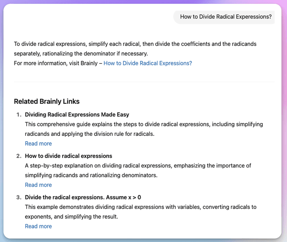 AI Math Solver by Brainly | Brainly Homework Helper