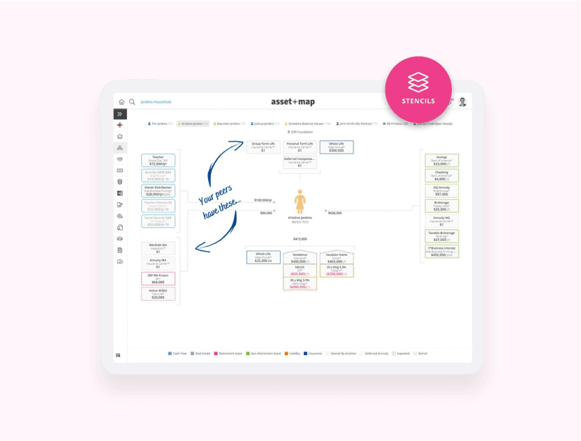 Asset-Map | Financial Advisor Asset Mapping Software