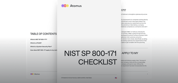 FREE NIST 800-171 Compliance Checklist