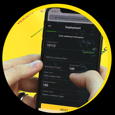 Meet Barnacle. Parking is a problem. Barnacle is the solution. Parking ...