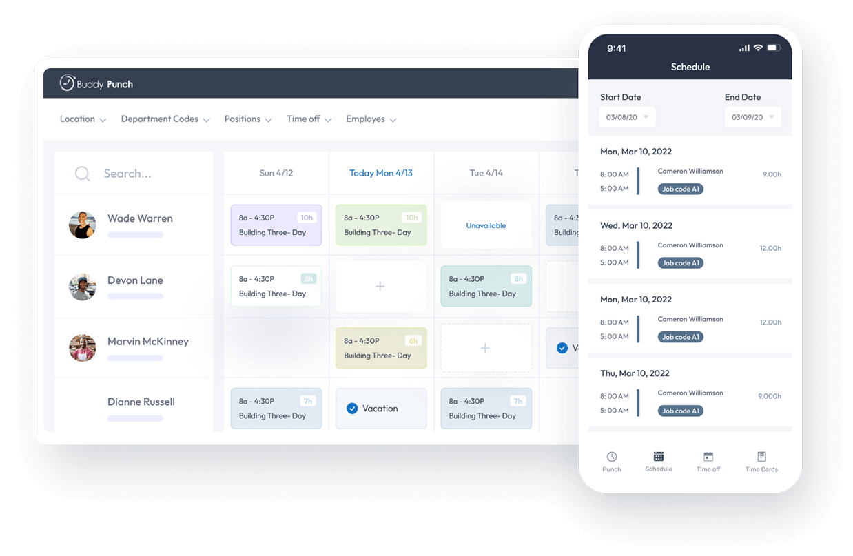 Buddy Punch | Employee Time Clock Software & App