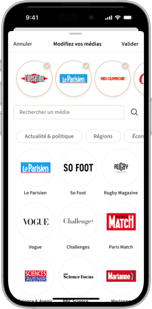 Activez votre abonnement Cafeyn