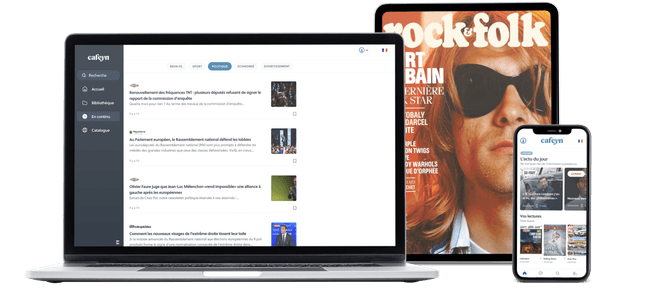 Cafeyn - journaux et magazines, offre spéciale été