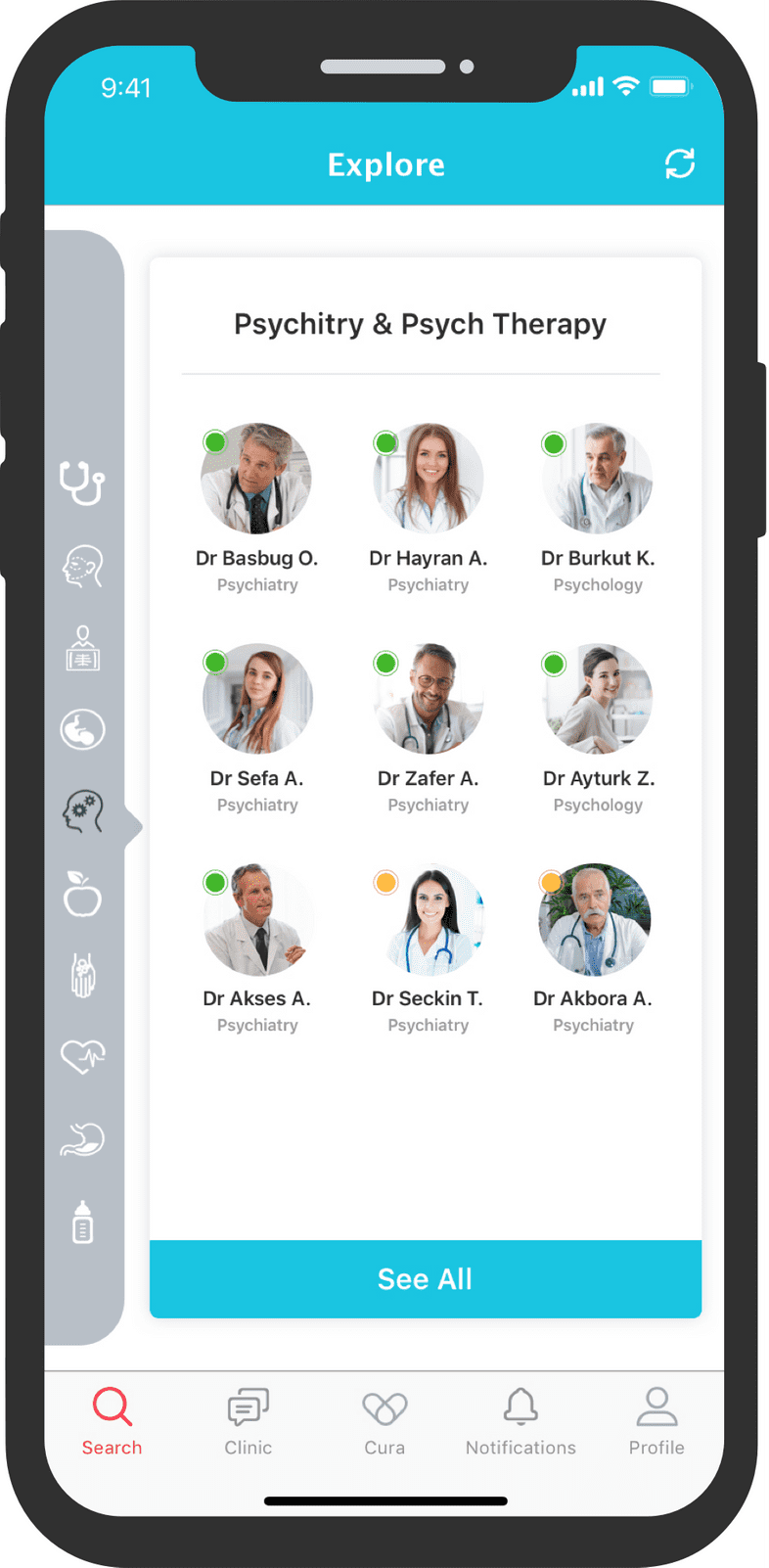 Cura App - Healthcare, Telemedicine