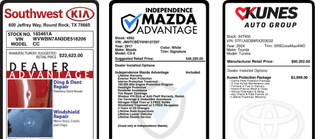 Addendum System for Car Dealerships