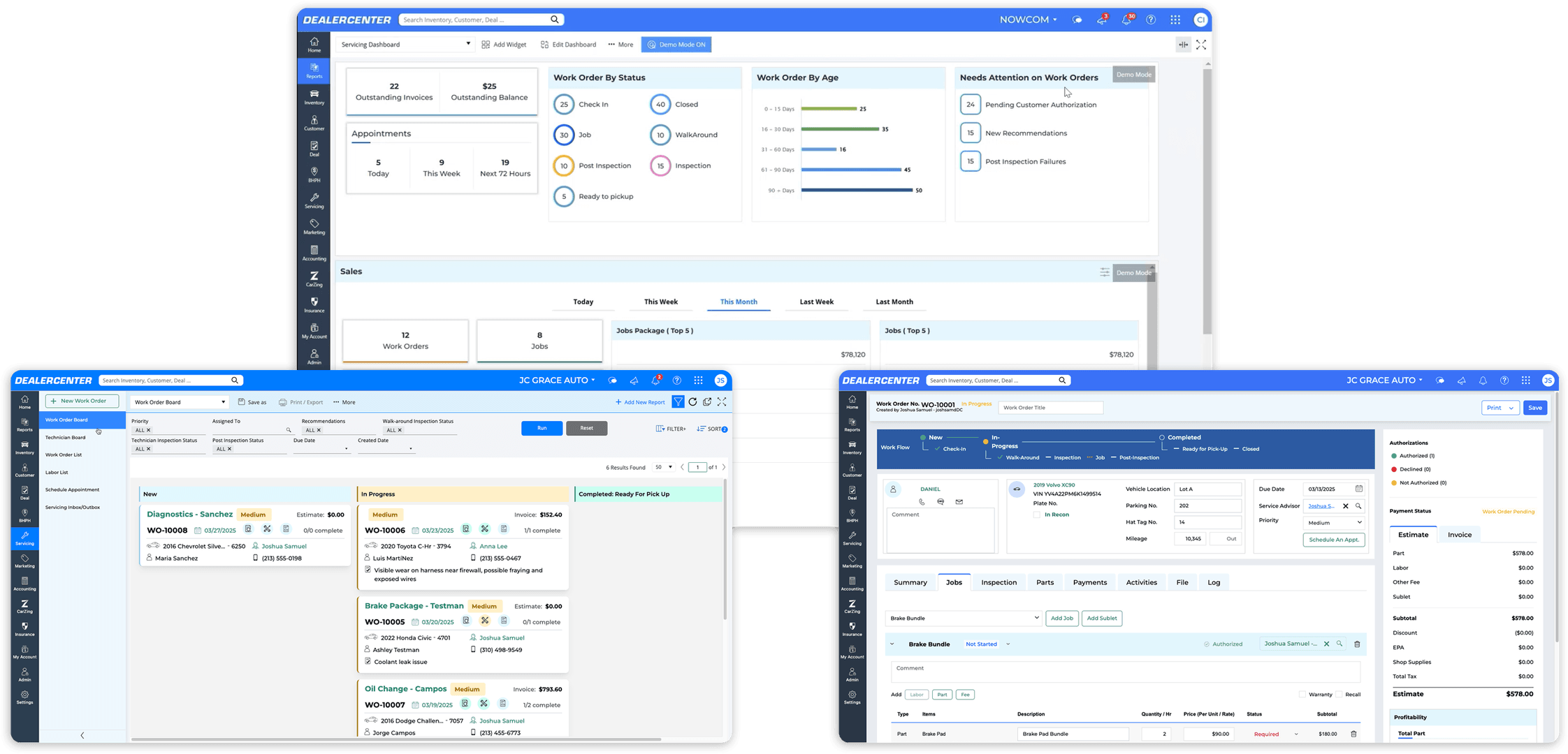 See the Servicing Module in Action