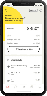 EarnIn | You worked today. Get paid today