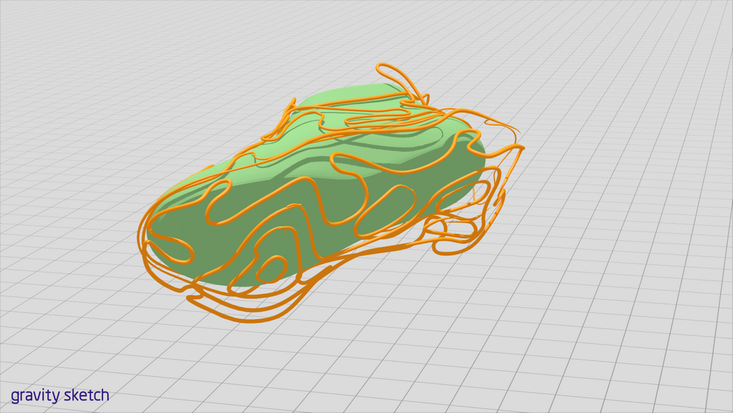 Khamis Studio x Gravity Sketch footwear workflow