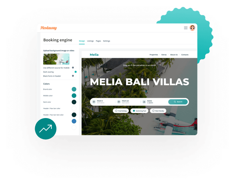 Hostaway Direct Booking Website Builder