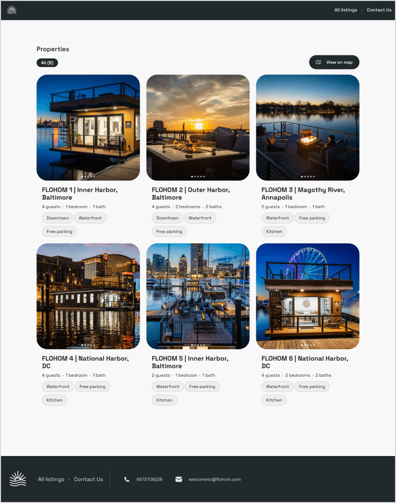 Hostaway Direct Booking Website Builder