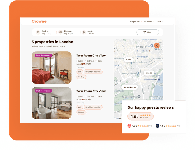 Hostaway Direct Booking Website Builder