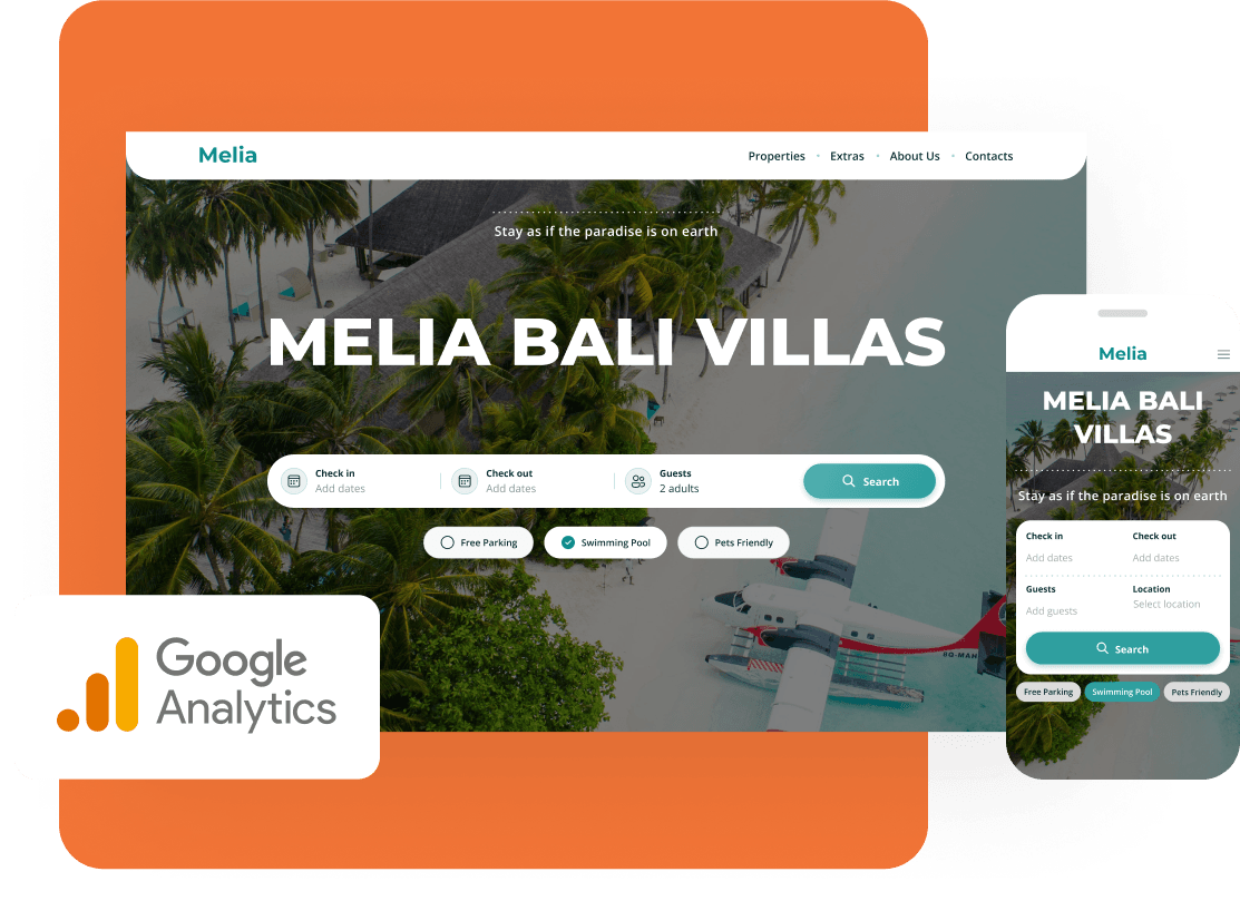 Hostaway Direct Booking Website Builder