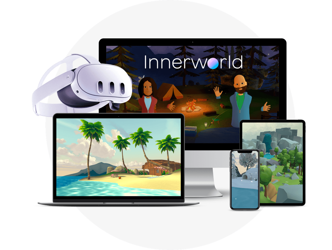 Innerworld - virtual mental health groups with guided support and community