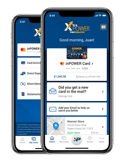 Get the inPOWER Card at PAYOMATIC