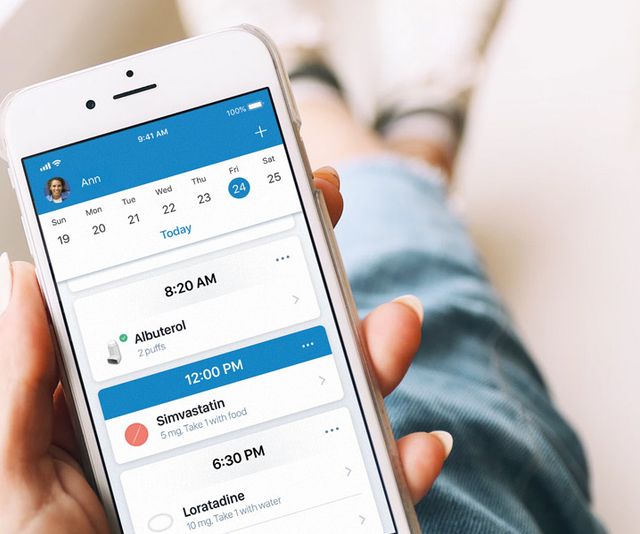 Open the Medisafe App and tap GET STARTED