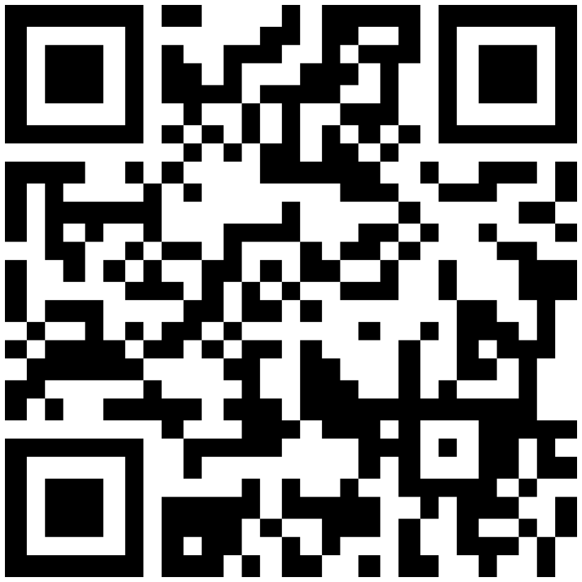 Scan with your camera
