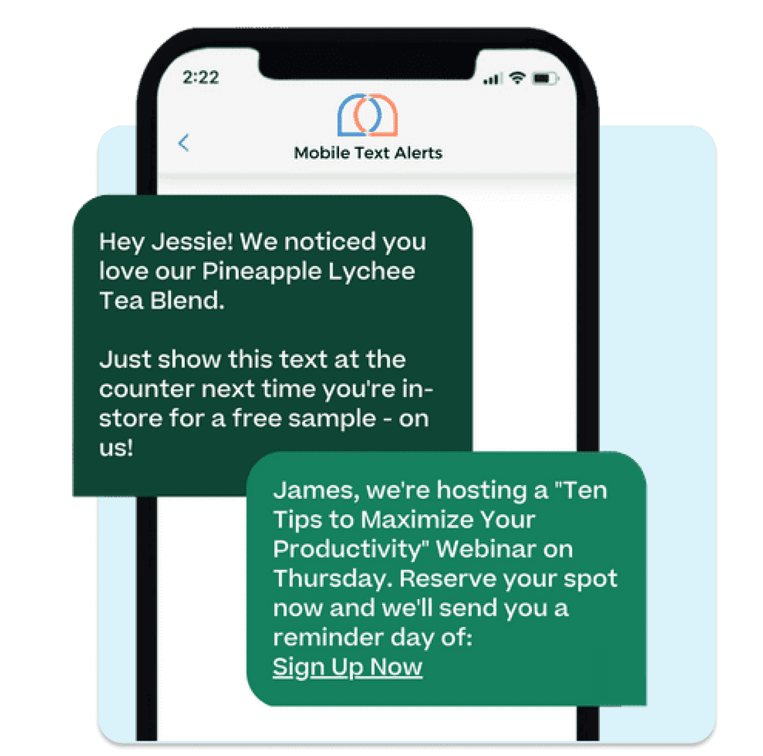 Reach Customers at the Right Time with SMS Marketing | Mobile Text Alerts