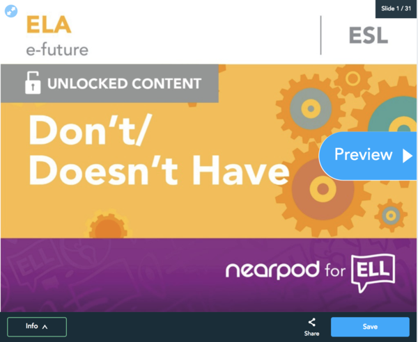 Nearpod EL - Sample Lessons