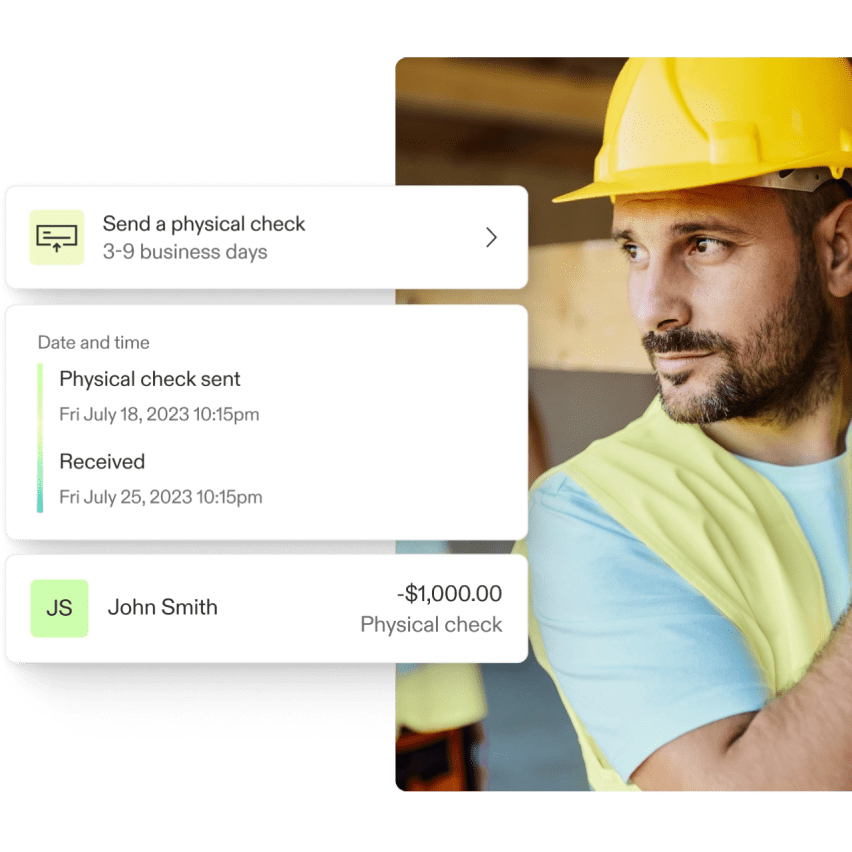 Banking for construction companies