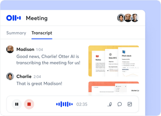 Otter.ai - automate your meeting notes