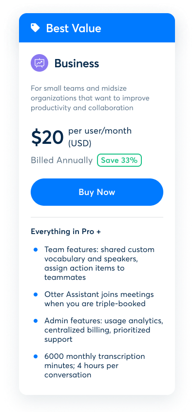 Otter.ai - Automatic Lecture Notes