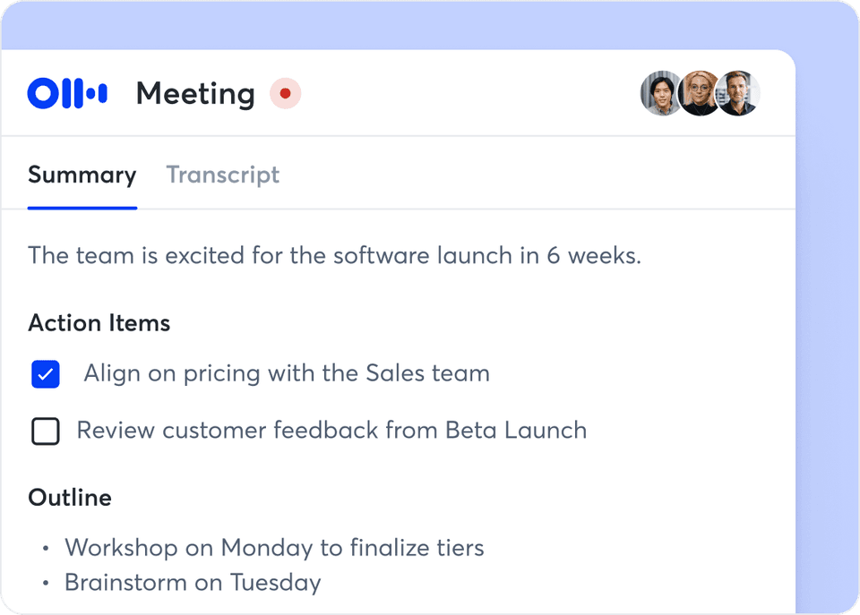 Otter.ai - automate your meeting notes