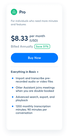 Transcription Made Easy with Otter.ai