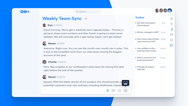 Otter.ai - Automatic meeting notes