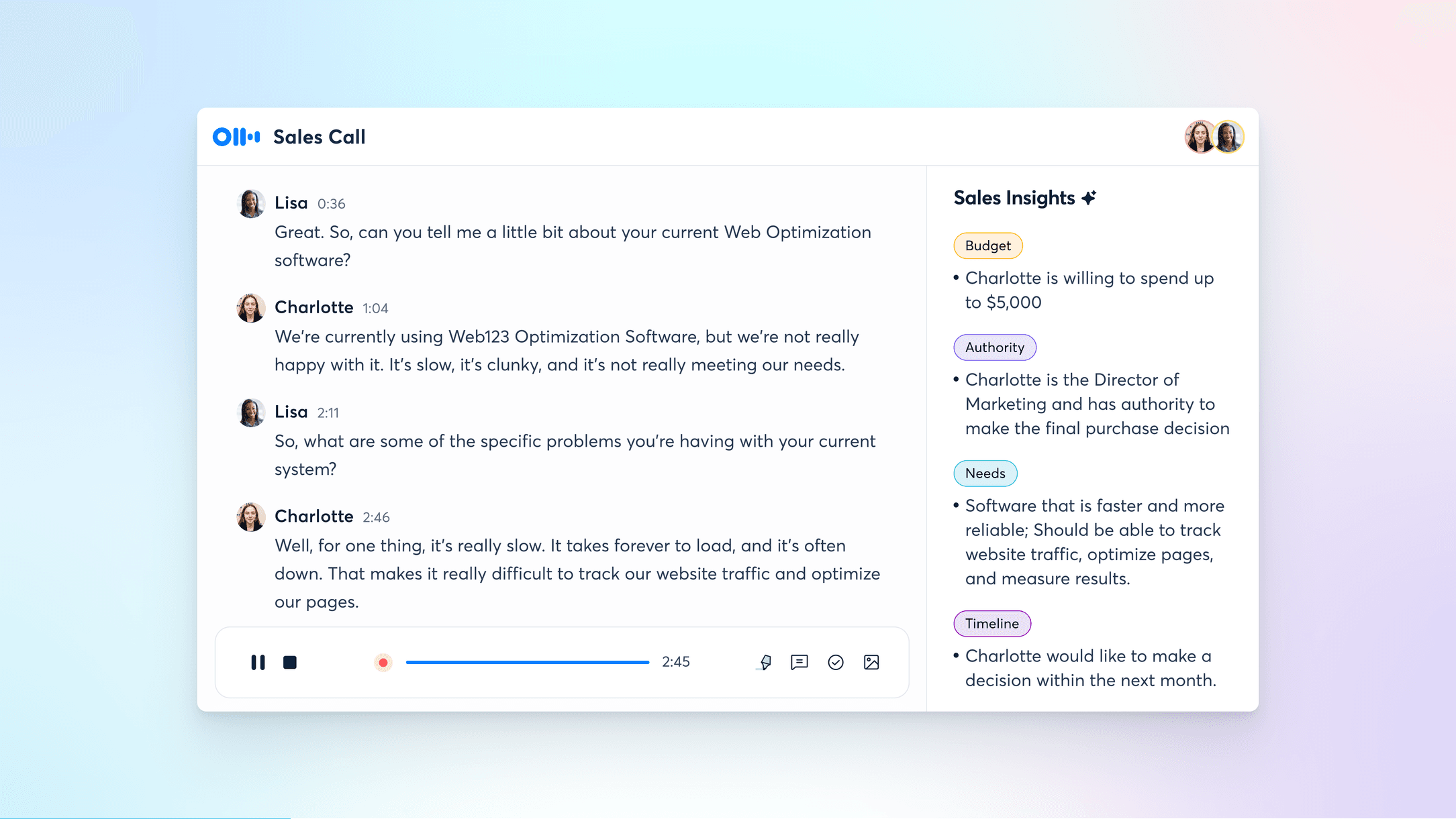 Otter.ai - Automatic meeting notes