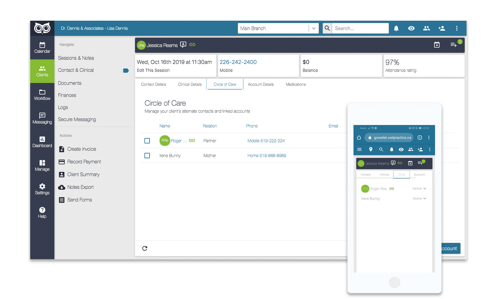 Save Time and Get Organized with Owl’s Practice Management