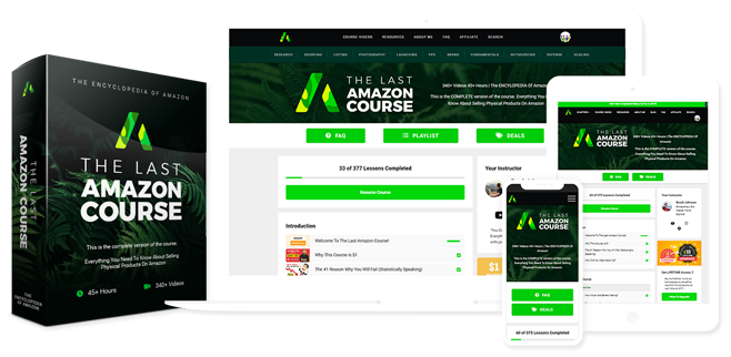 The Last Amazon Course 375+ Videos | $1/Week - How To Sell on Amazon