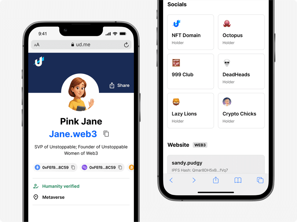 .Web3 Domains | Unstoppable Domains