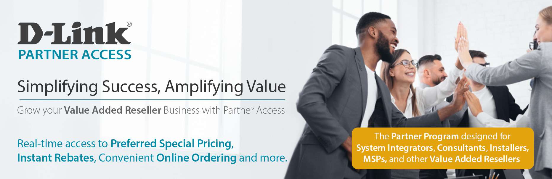 Why Partner with D-Link?