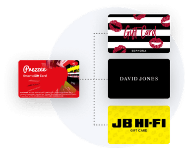 Prezzee Smart eGift Card | Instant free delivery