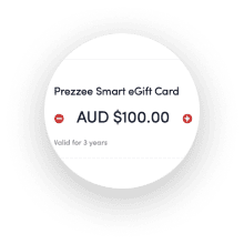 Prezzee Smart eGift Card | Instant free delivery